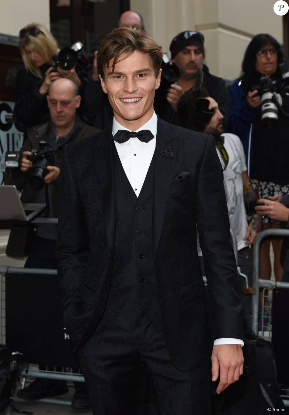 Oliver Chesire lors de la cérémonie des 2015 GQ Men of the Year Awards ...