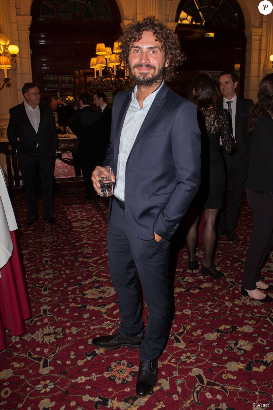 Maxime Musqua lors du gala de charité au profit de l'association ...