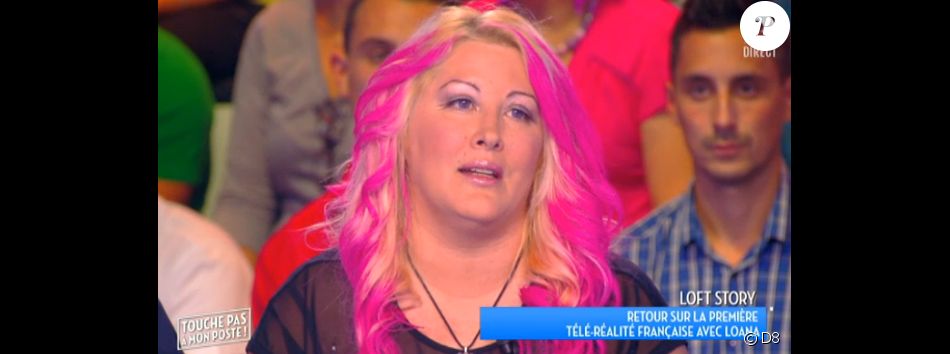 Loana (Loft Story) sur le plateau de Touche pas à mon poste sur D8, le ...
