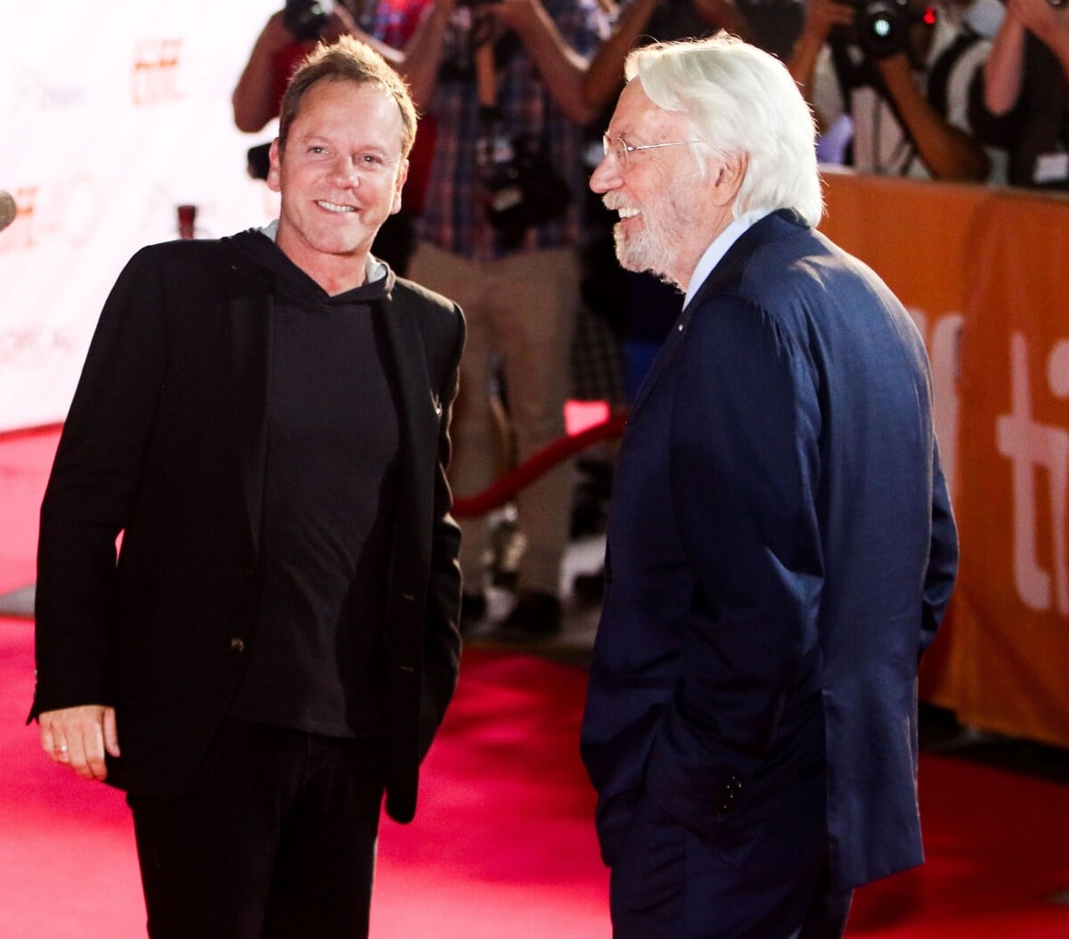 Photo : Kiefer Sutherland, Donald Sutherland sur le tapis rouge du ...
