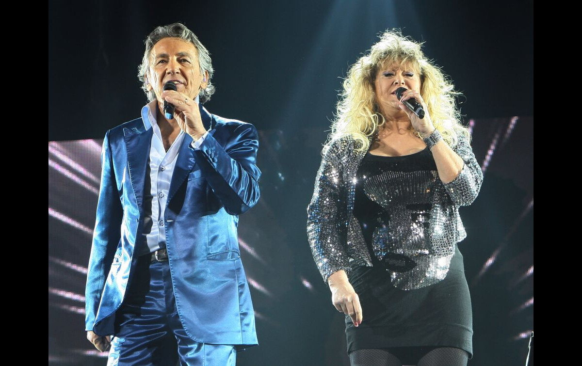 Photo : Peter et Sloane lors de la RFM Party 80 à Paris le 22 mars 2012 ...