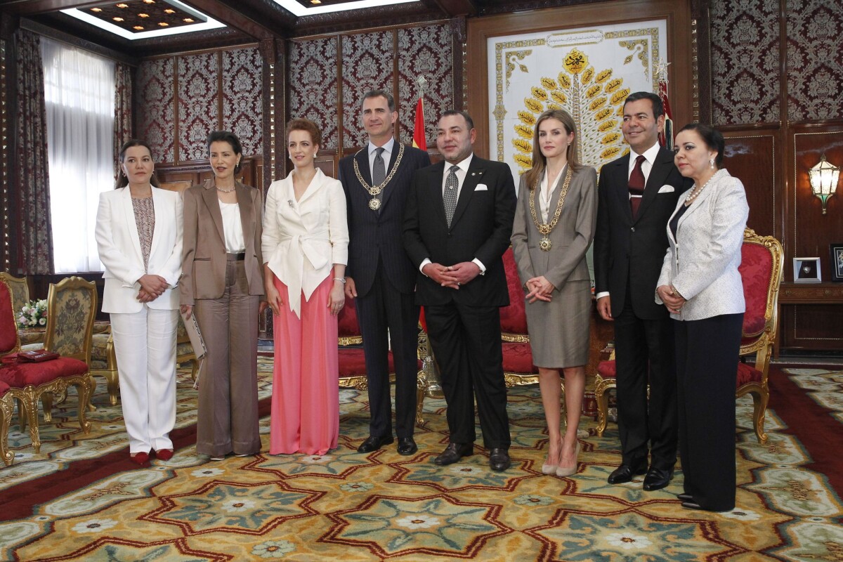 Photo : La princesse Lalla Hasna, la princesse Meryem, le prince Moulay ...