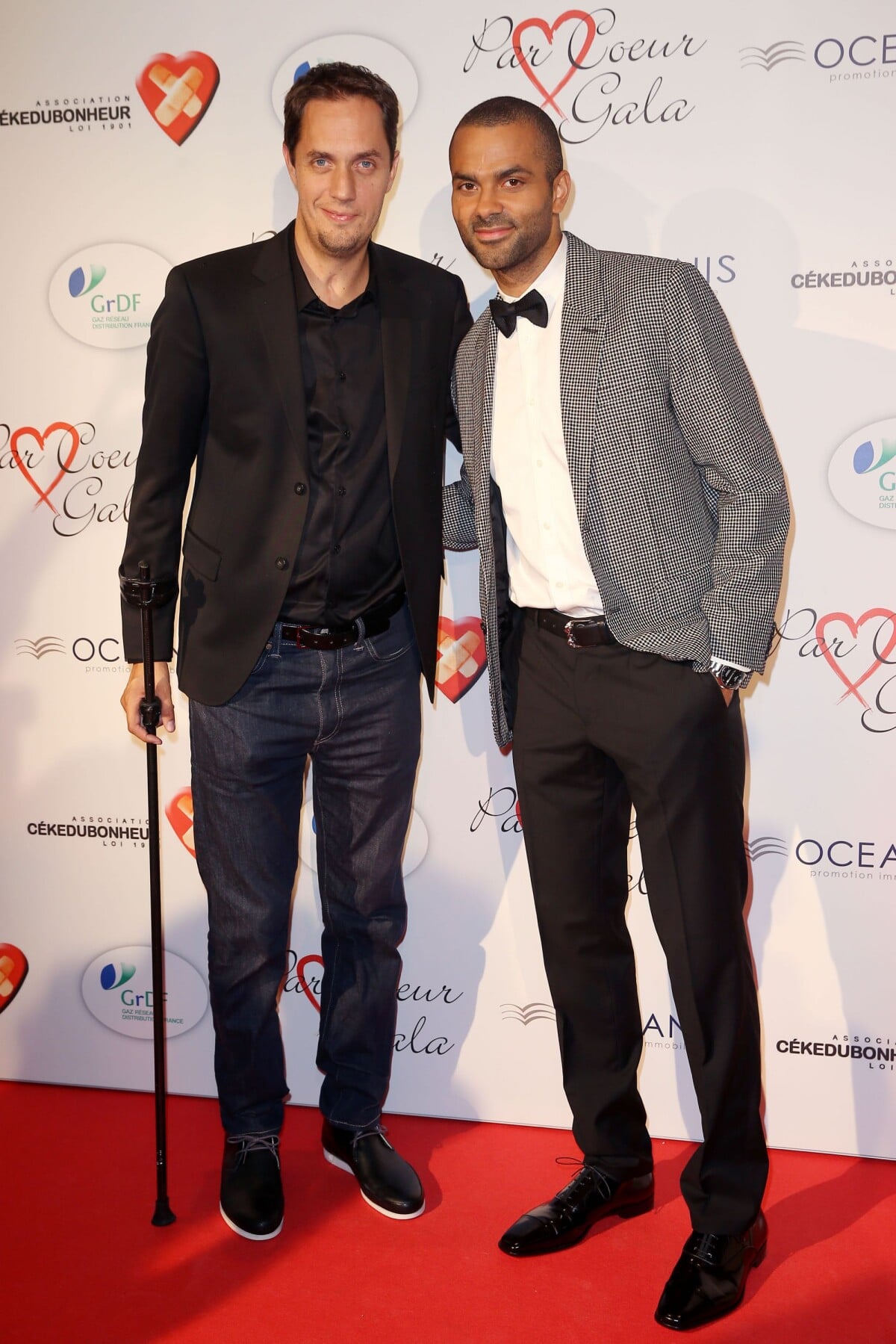 Photo : Grand Corps Malade et Tony Parker au gala "Par Coeur" pour les ...