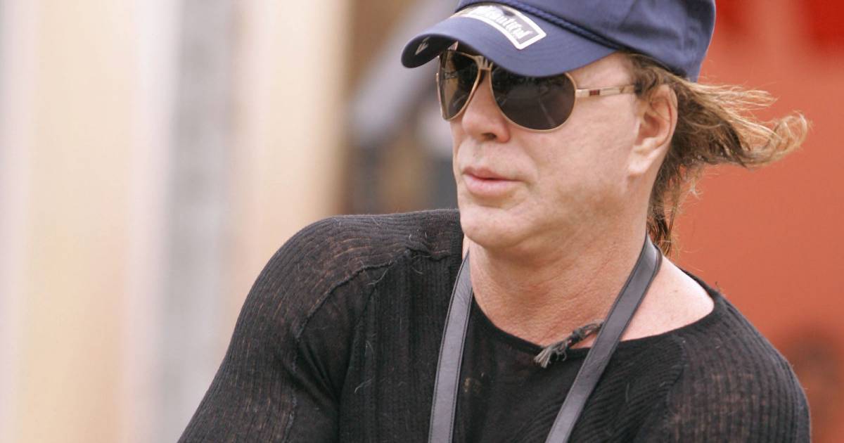 Mickey Rourke à Miami, le 10 janvier 2007. - Purepeople