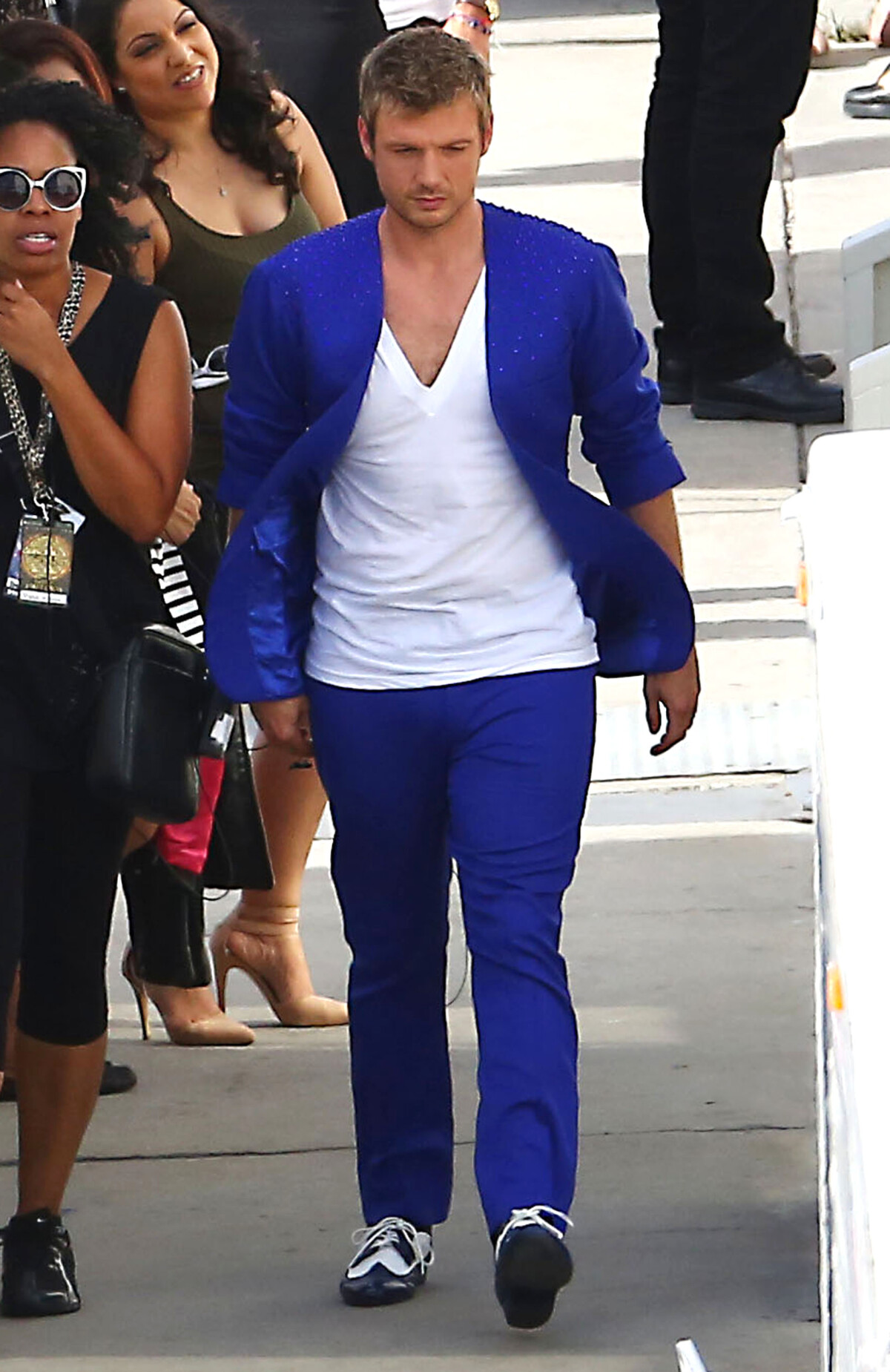 Photo : Exclusif - Nick Carter devant les studios de 'Dancing With The ...