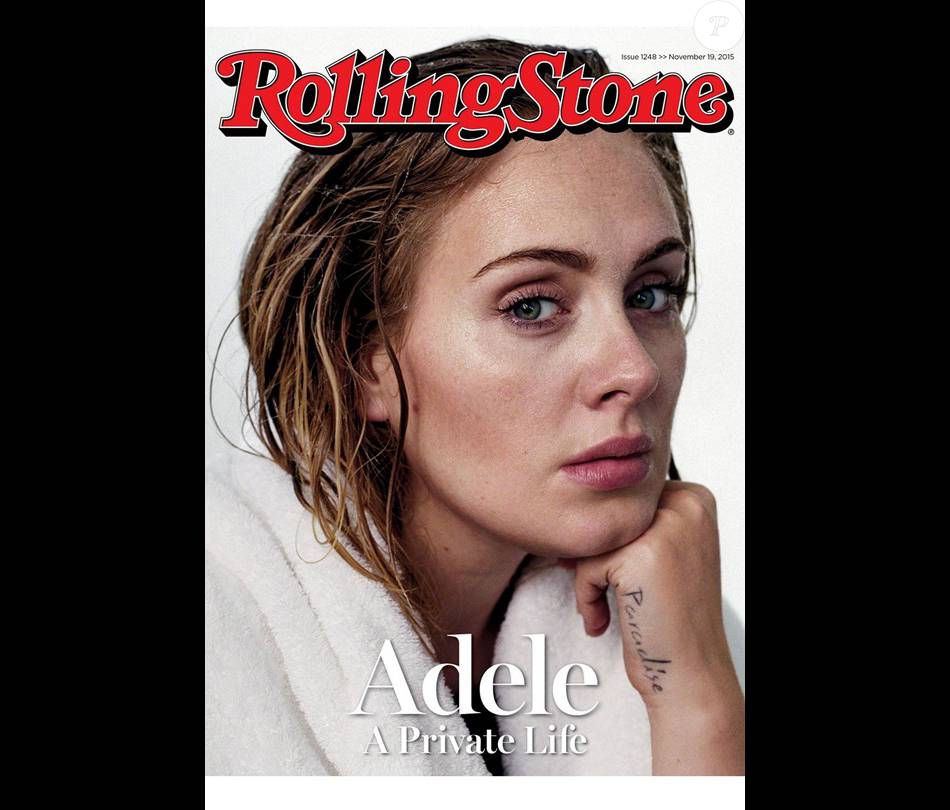 Adele en couverture du magazine Rolling Stone - Purepeople