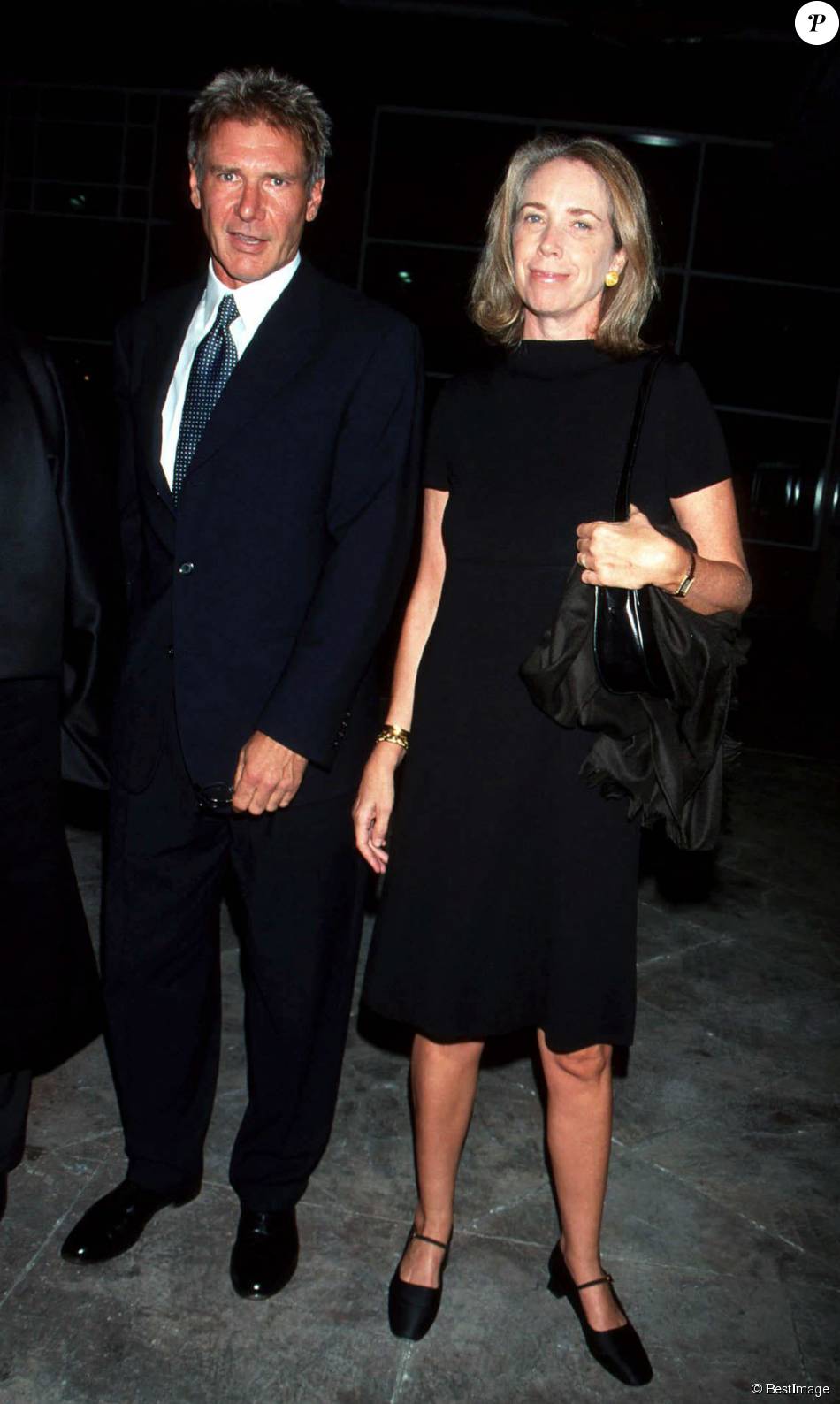 Harrison Ford et Melissa Mathison à New York le 24 septembre 1998 ...