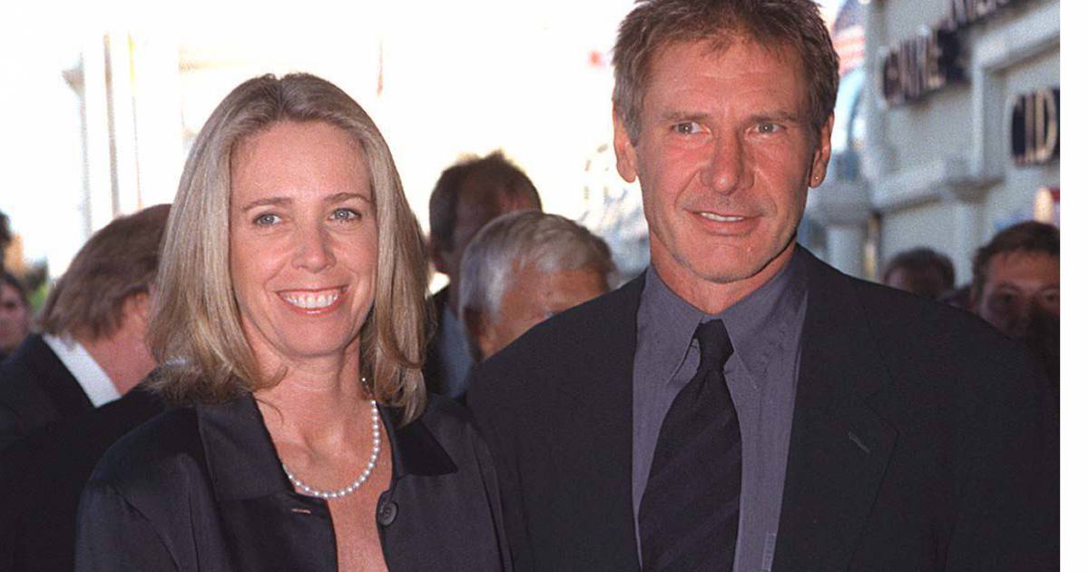 Harrison Ford et Melissa Mathison à Deauville à 1997. - Purepeople