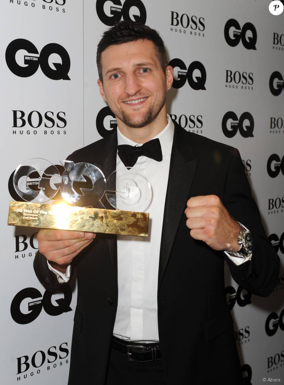 Carl Froch, sacré sportif de l'année lors des GQ Men of the Year Awards ...