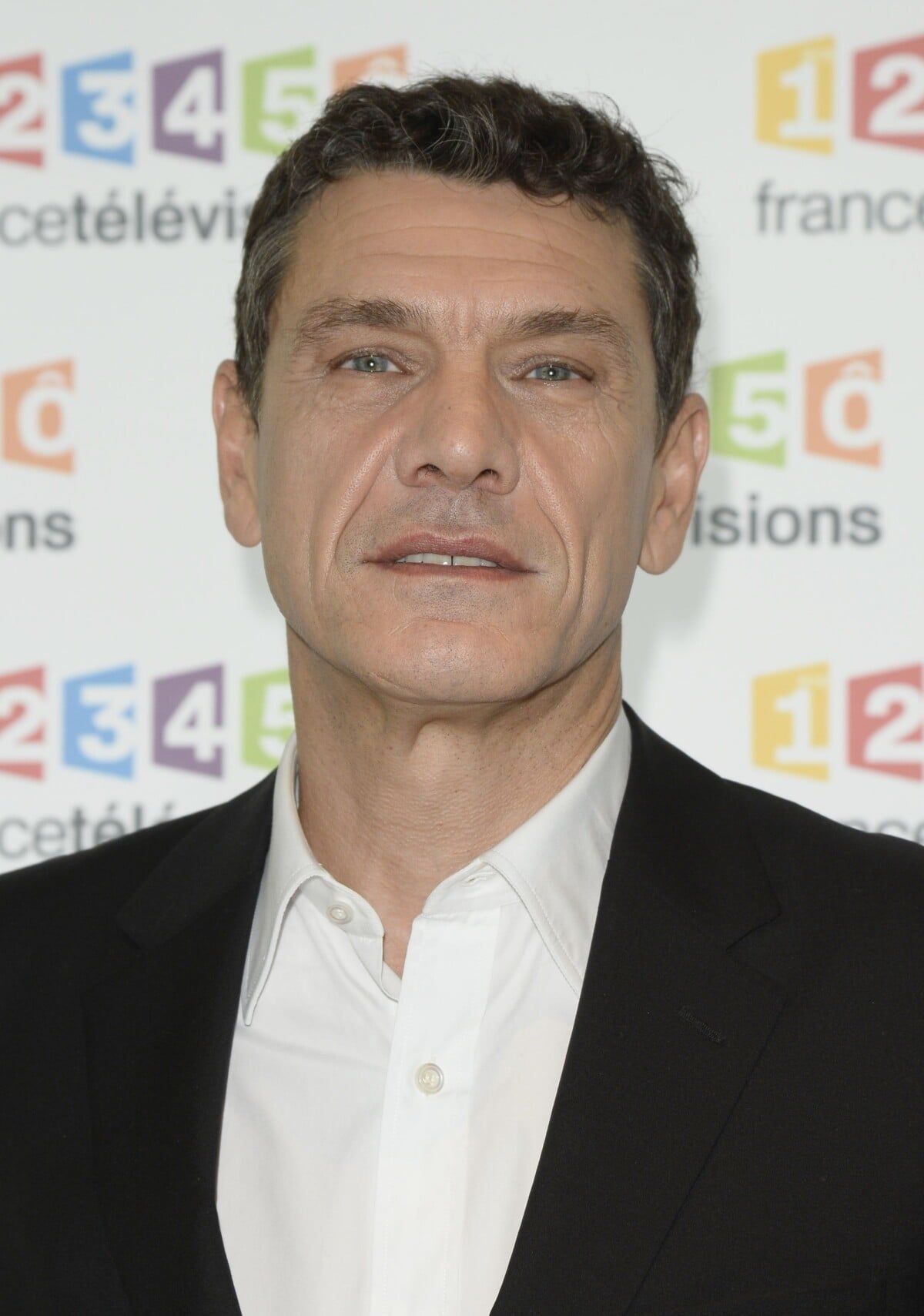 Photo : Marc Lavoine - Conférence de presse du Téléthon 2015, à France ...