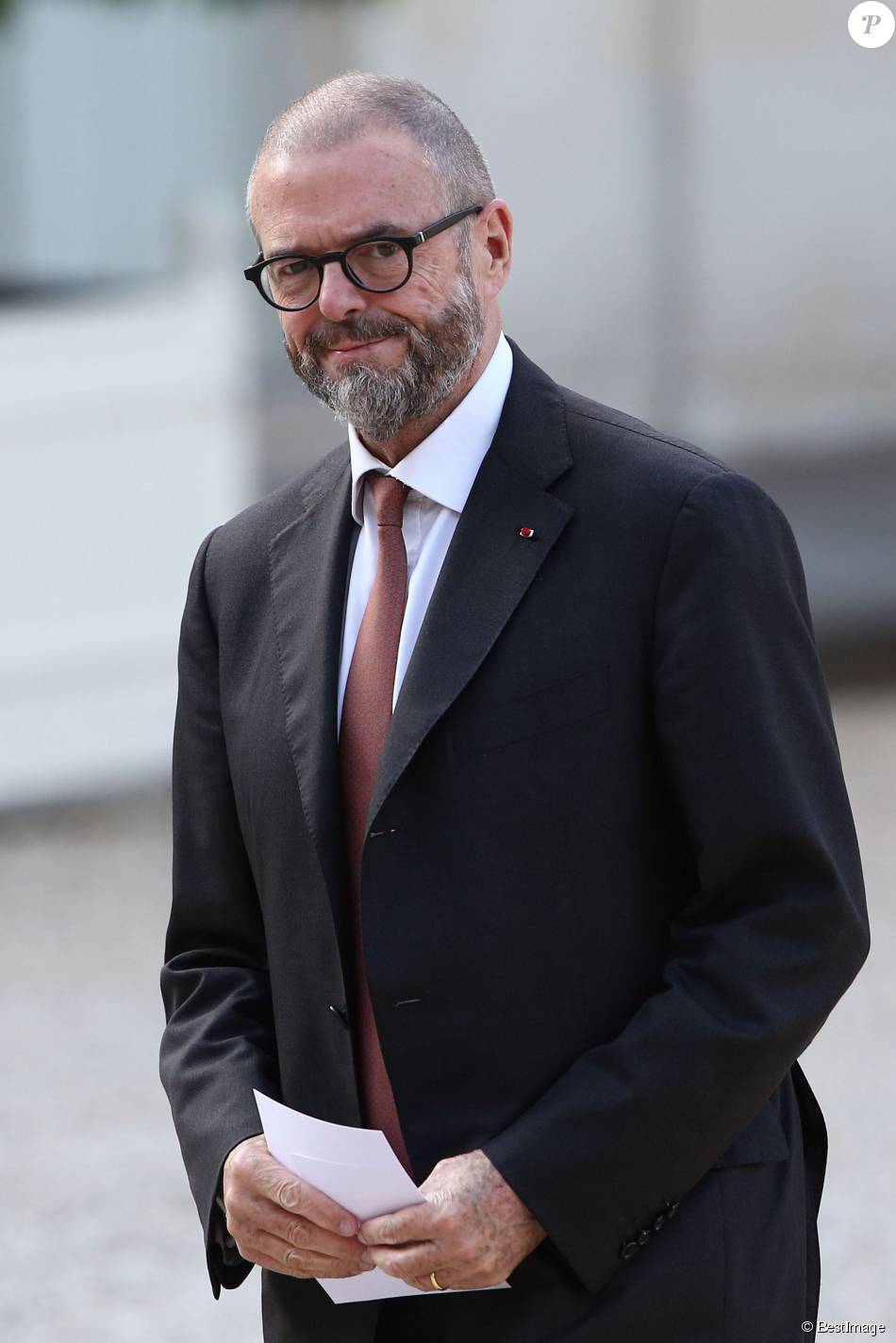 Jean-Paul Cluzel, au Palais de l'Elysée à Paris le 2 juin 2015 ...