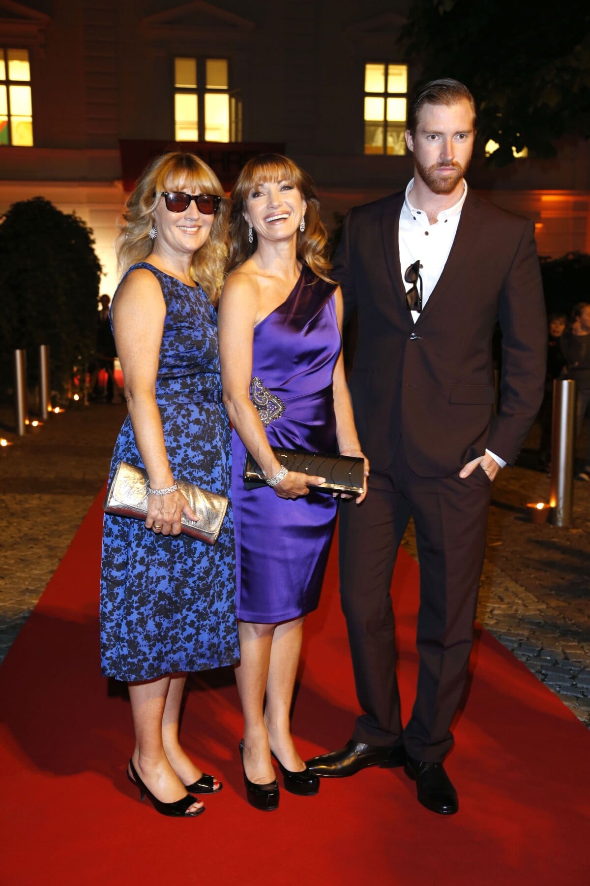 Photo : Jane Seymour, Anne Gould et son fils Sean Flynn - Soiree ...