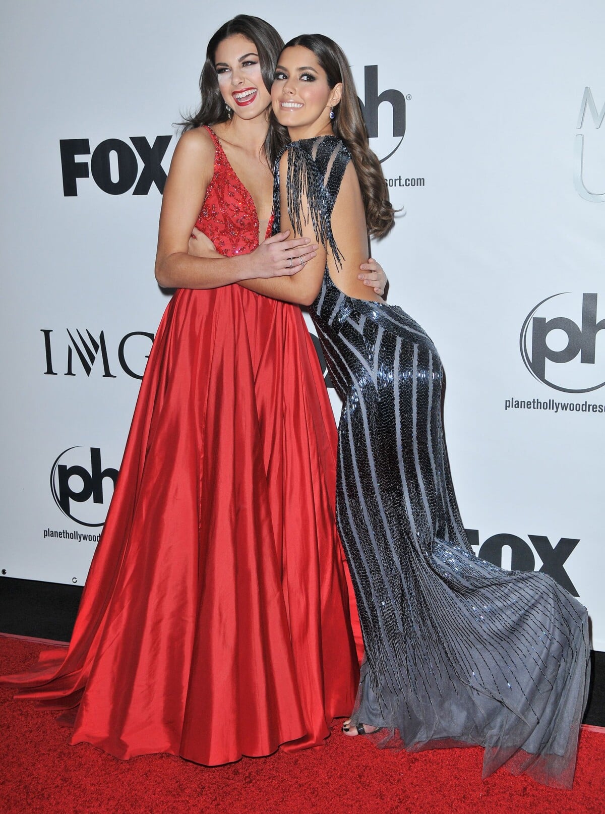 Photo : Miss Teen USA Katherine Haik et Miss Univers 2014 Paulina Vega ...