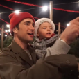 Matt Dallas, son mari Blue Hamilton et leur fils adoptif Crow / Image ...