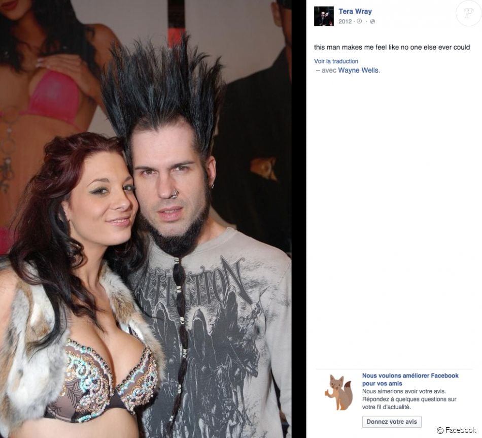 Tera Wray et Wayne Static - Purepeople