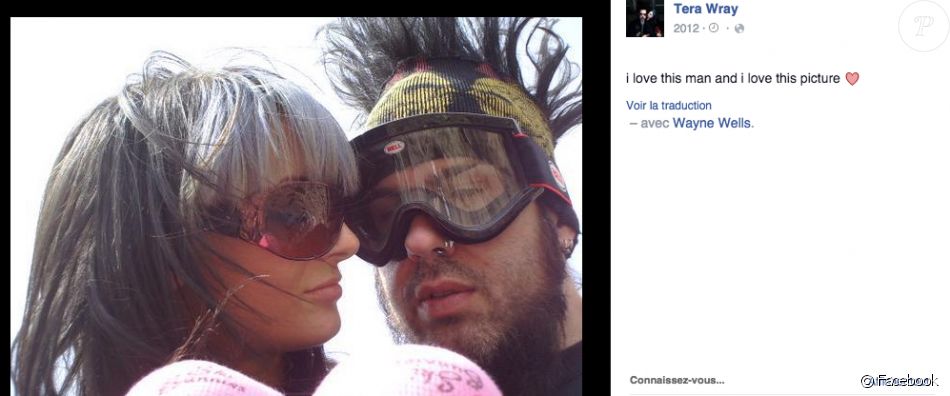 Tera Wray et son époux Wayne Static - Purepeople