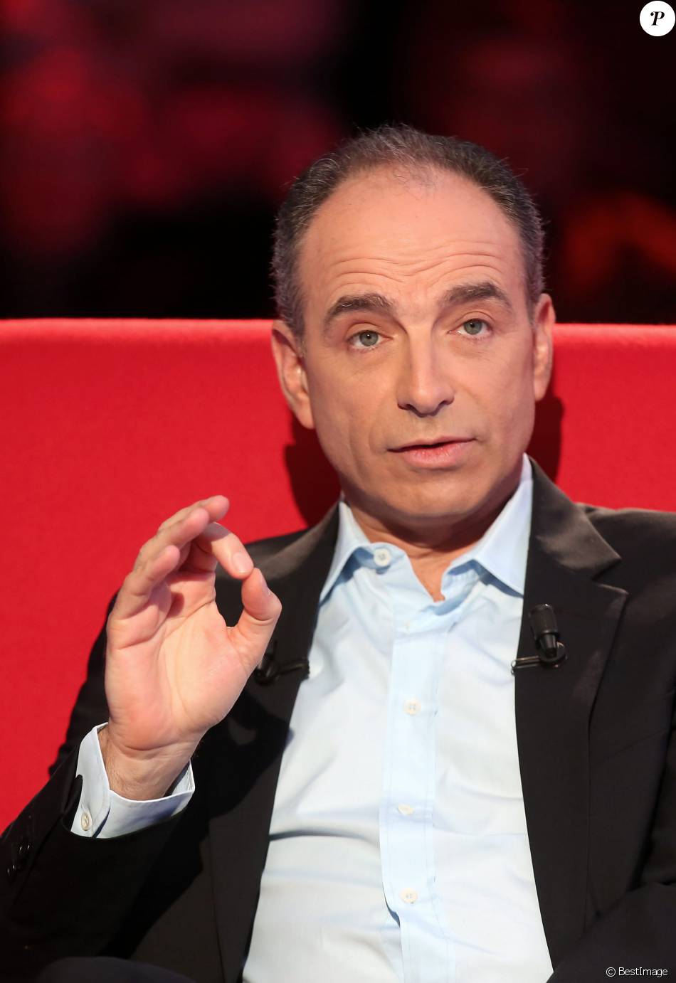 Exclusif - Jean-François Copé lors de l'enregistrement de l'émission Le ...