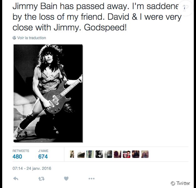 Jimmy Bain : Mort à 68 ans de l'ex-bassiste des groupes Dio et Rainbow ...