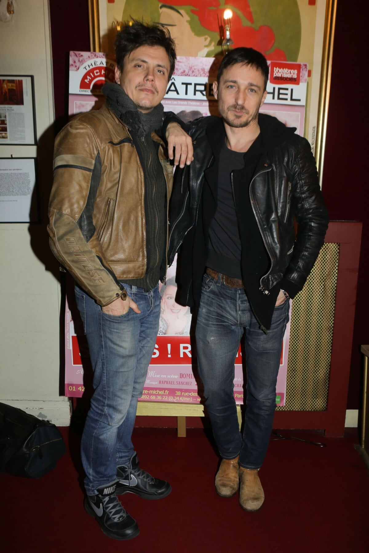 Photo : Laurent Bàn et Sorel - People à la générale de la pièce ...