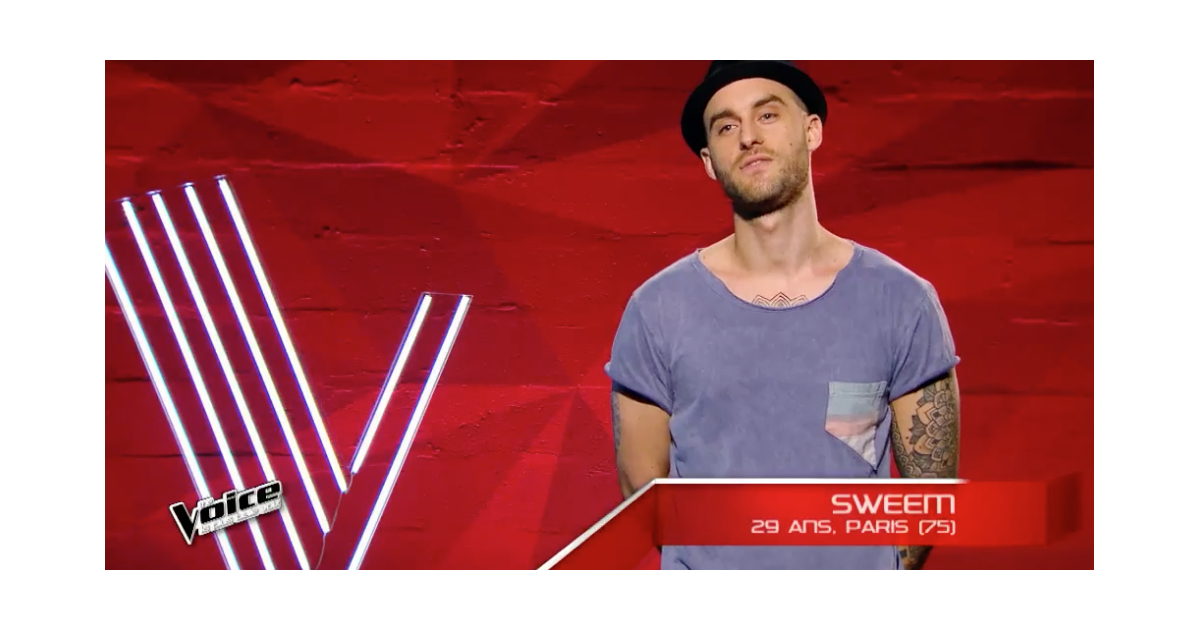 Sweem dans The Voice 5, le samedi 6 février 2016, sur TF1 - Purepeople