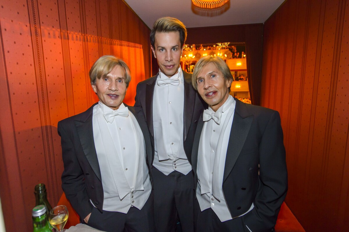 Photo : Florian Wess, Arnold et Oskar Wess - Bal de l'Opéra de Vienne ...