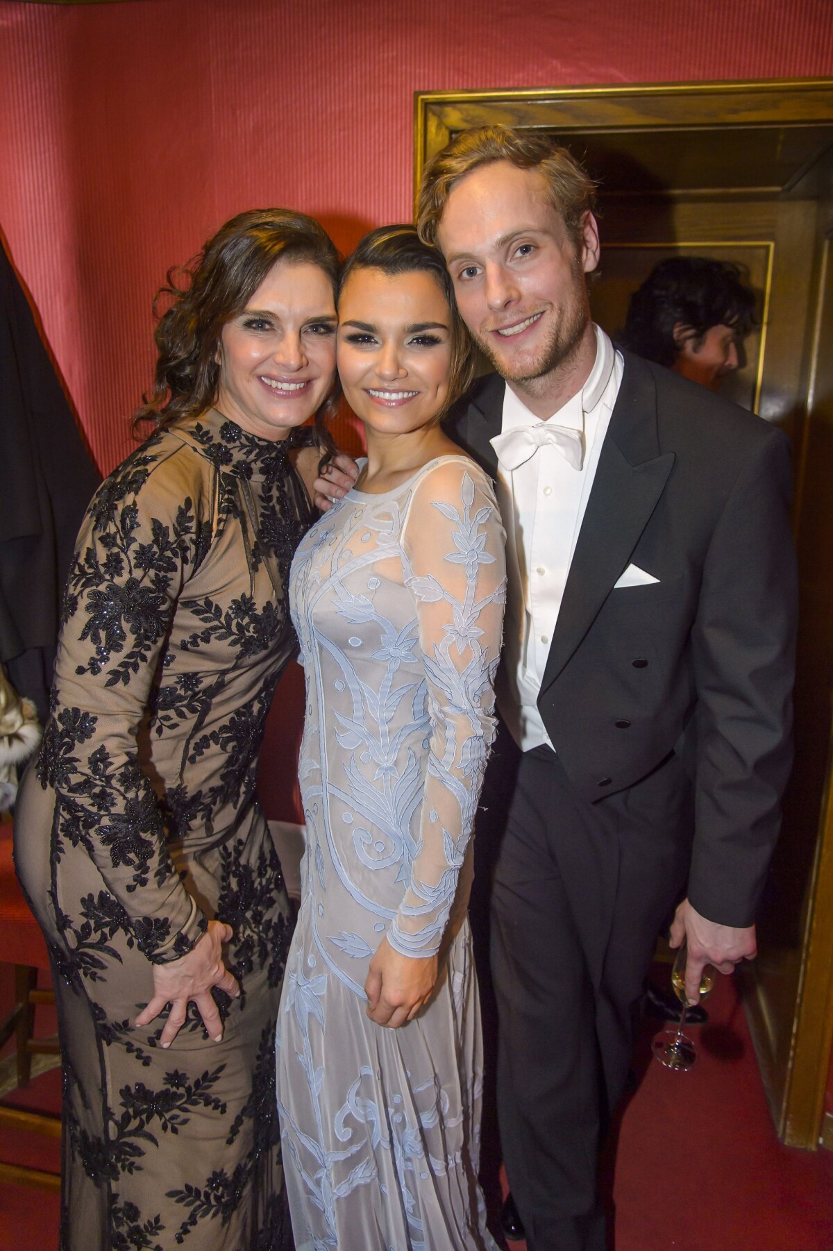 Photo : Brooke Shields, Samantha Barks, Jack Fox - Bal de l'Opéra de ...