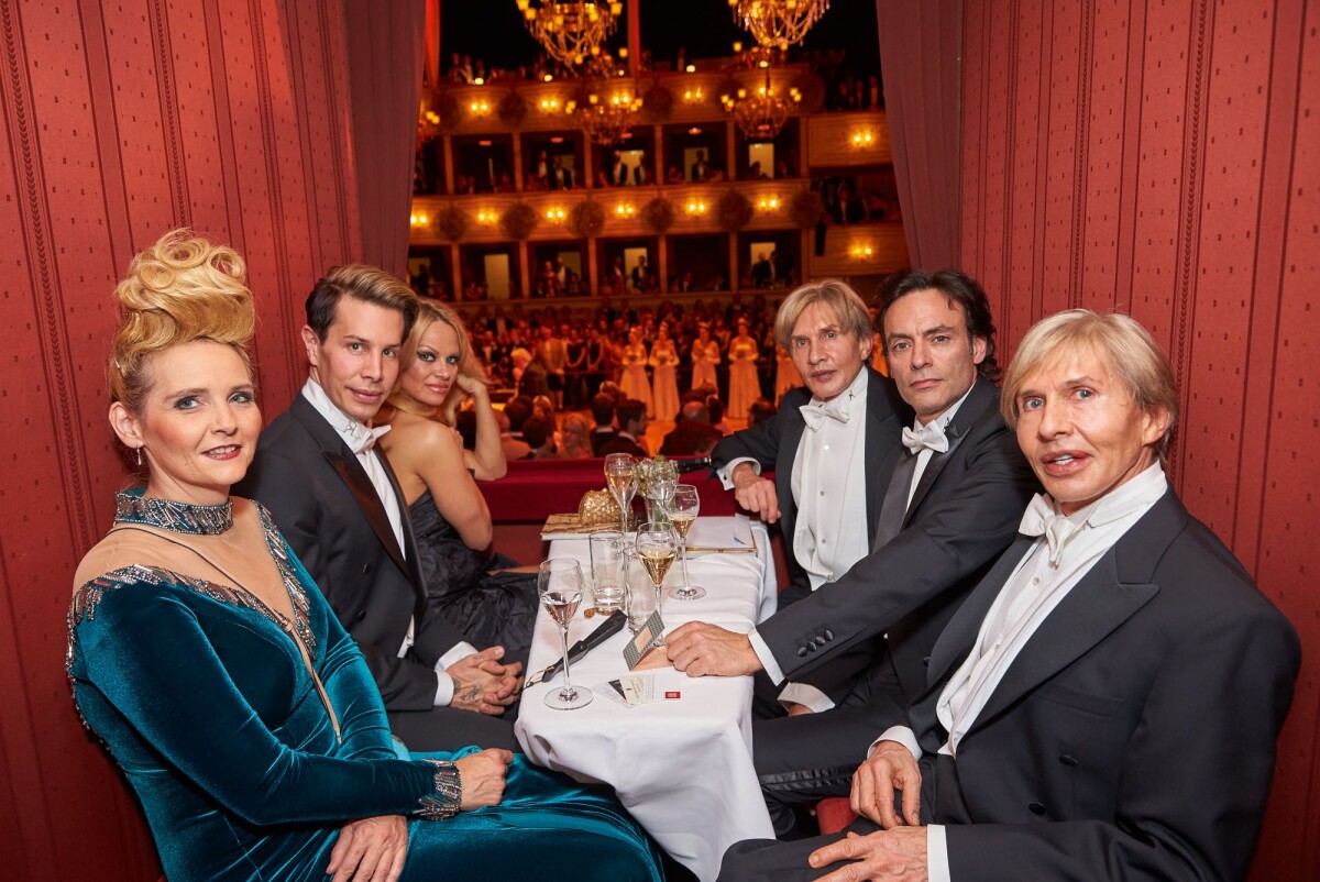 Photo : Helena Fürst, Florian Wess, Pamela Anderson, Anthony Delon ...