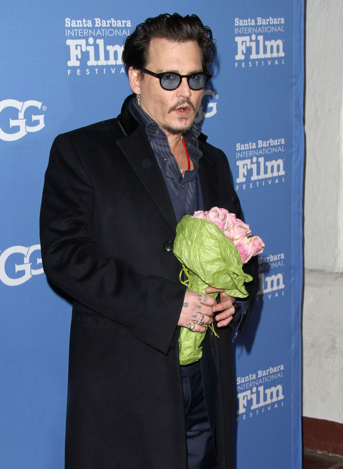 Photo : Johnny Depp au 31ème festival du film de Santa Barbara au ...