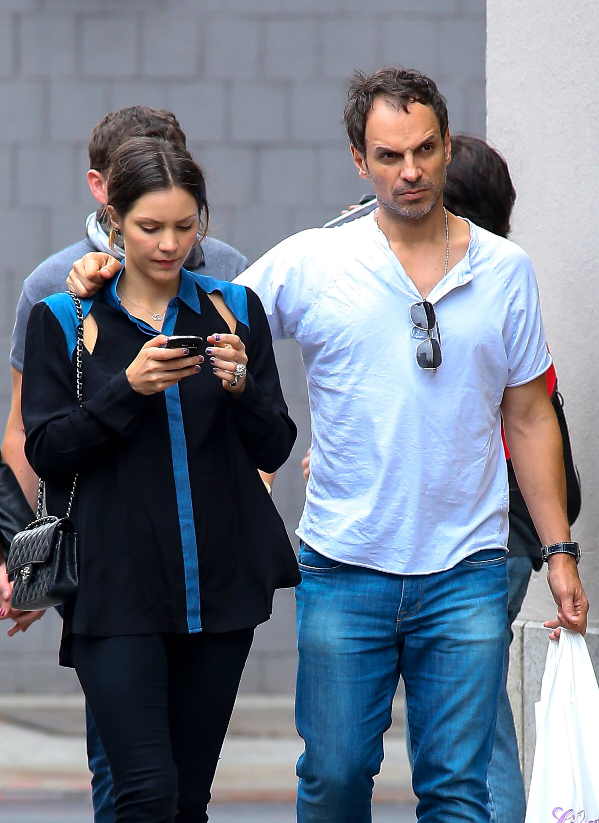 Photo : Katharine McPhee et son futur ex-mari Nick Cokas quittent un ...