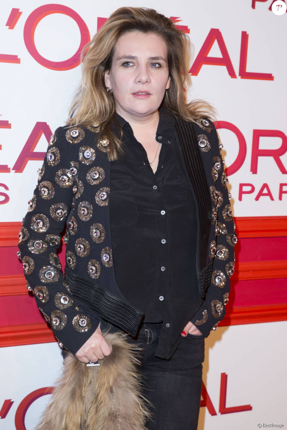 Marie-Amélie Seigner - Photocall de la soirée L'Oréal Paris Red ...