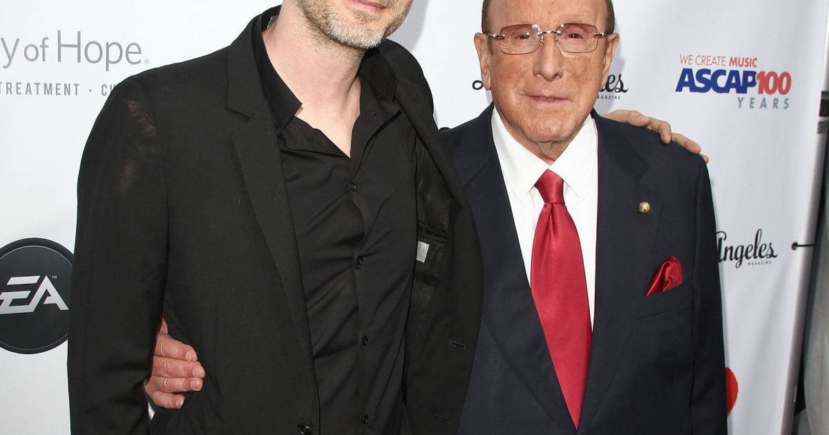 Clive Davis, Dr. Luke lors du Songs of Hope X à Brentwood, le 4 juin ...