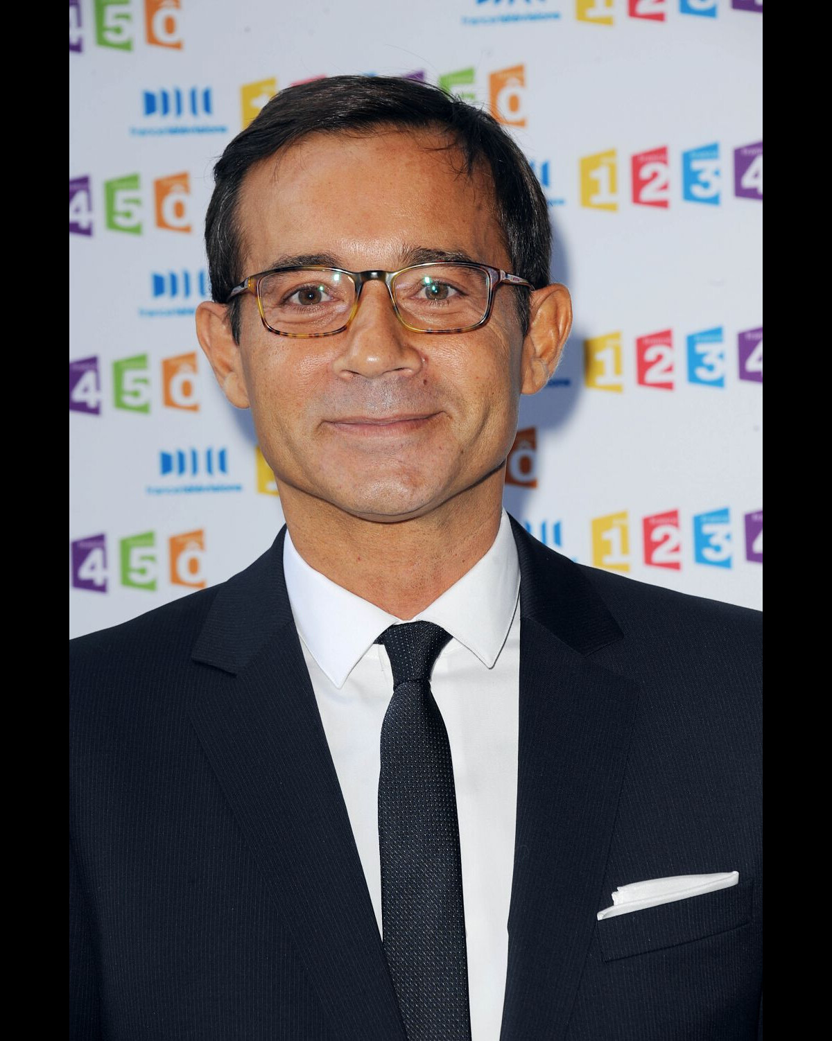 Photo : Jean-Luc Delarue lors de la conférence de presse du groupe ...
