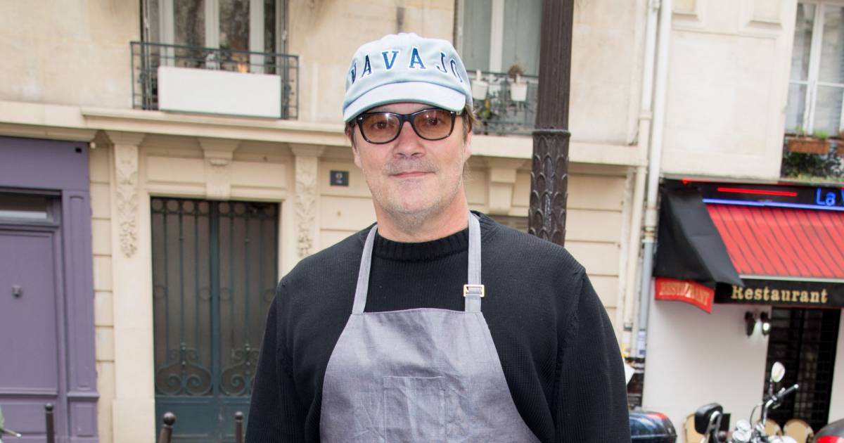 Axel Bauer lors de la présentation de la Collection de Tabliers Zezette ...