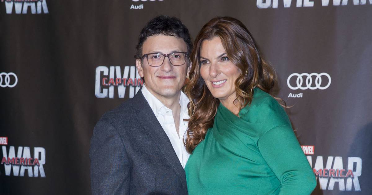 Anthony Russo et sa femme Ann Russo - Avant-première du film Captain ...
