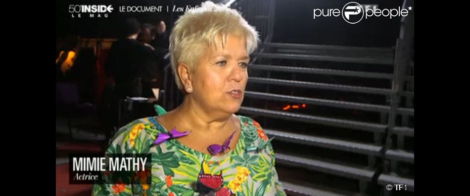 Mimie Mathy - Dans les coulisses des préparations du spectacle des ...