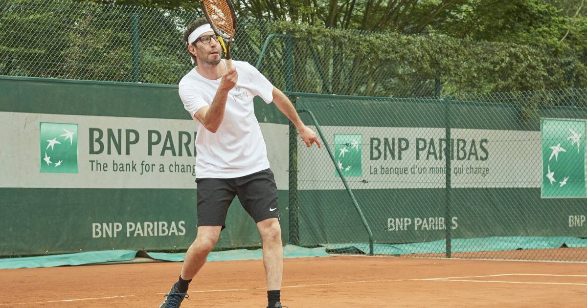 Manu Levy lors de la deuxième journée du Trophée des Personnalités de ...