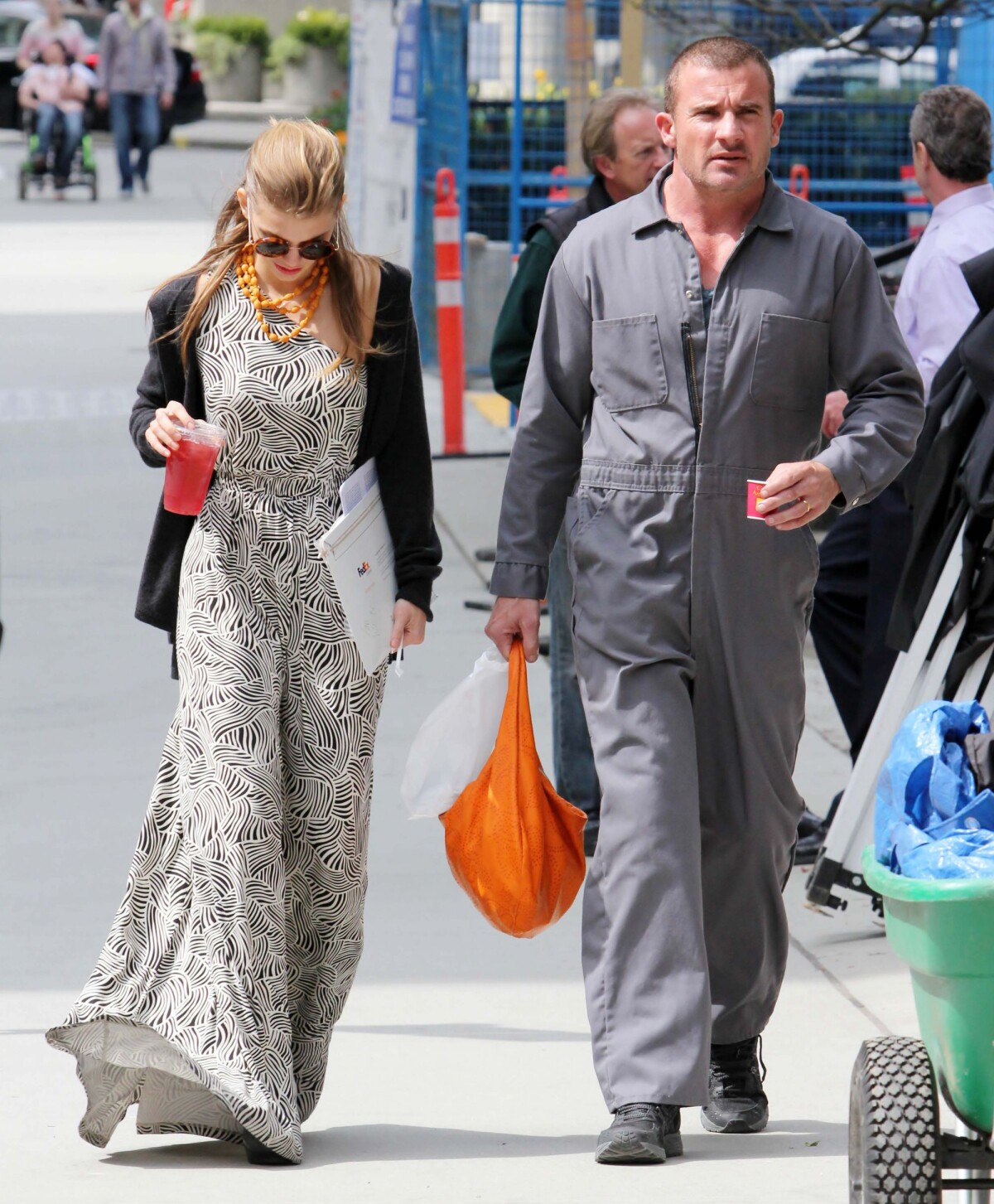 Photo : AnnaLynne McCord et Dominic Purcell sur le tournage du film ...