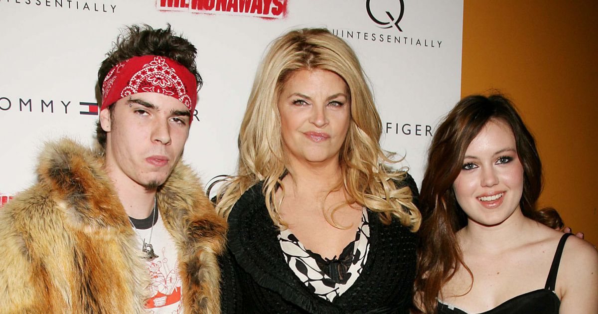 Kirstie Alley avec son fils William True Stevenson et sa fille Lillie ...