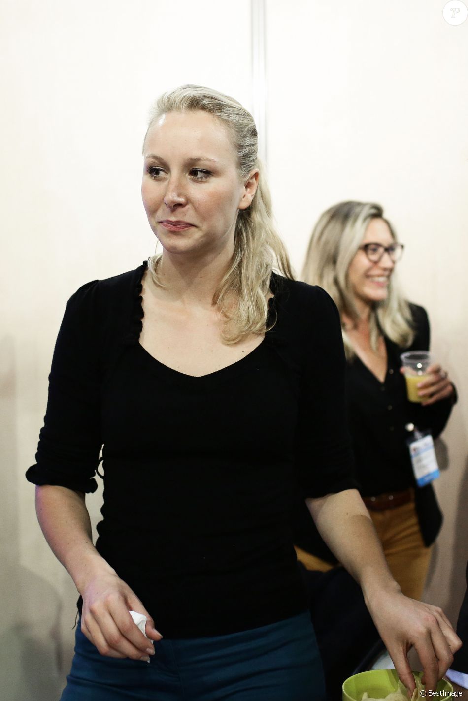 Marion Maréchal-Le Pen au Congrès des maires au Parc des expositions de ...
