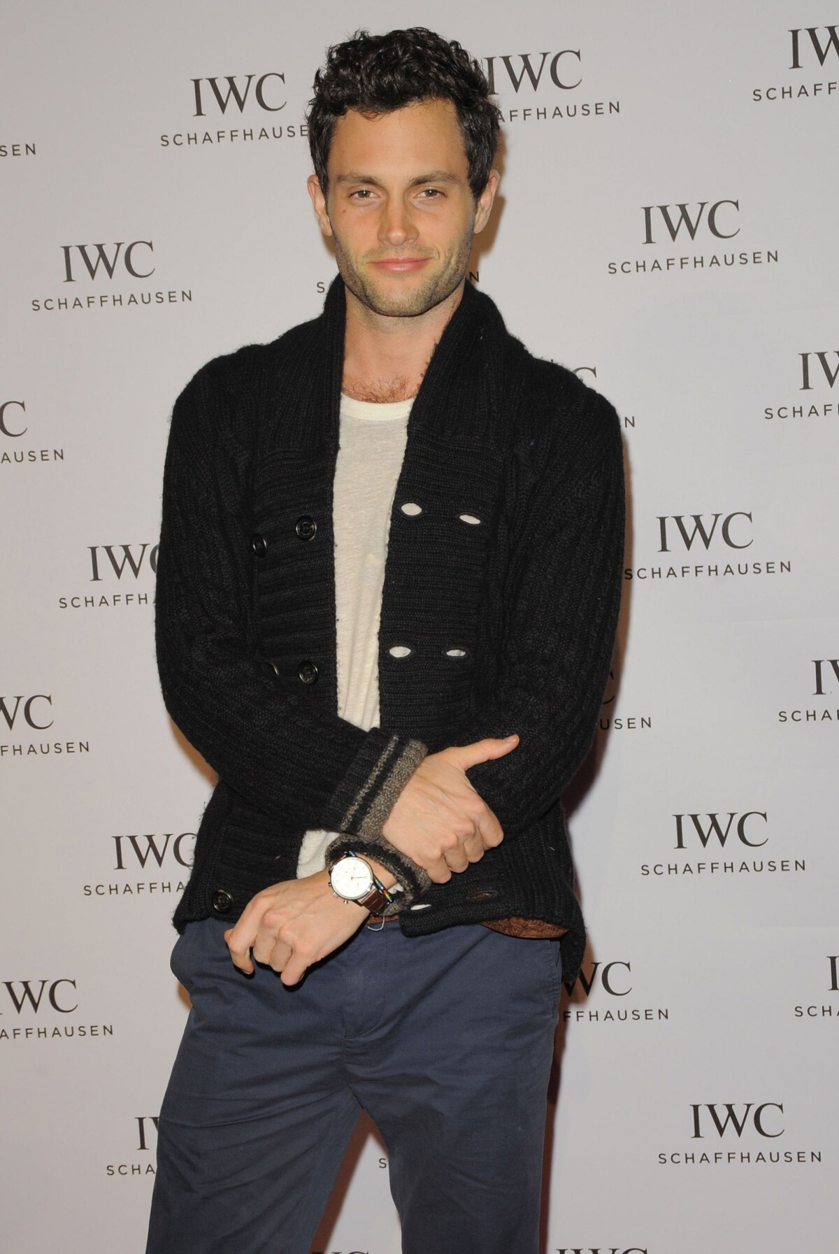 Photo : Penn Badgley au Festival du film de "Tribeca" à New York, le 18 avril 2013. - Purepeople