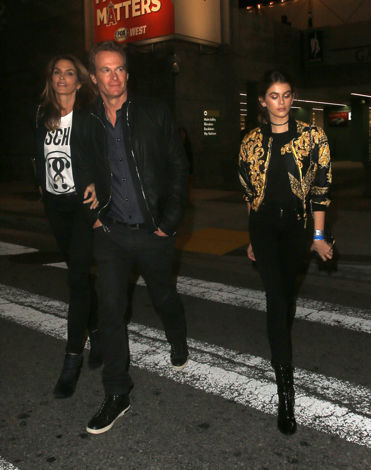 Photo : Cindy Crawford avec son mari Rande Gerber et leur fille Kaia ...