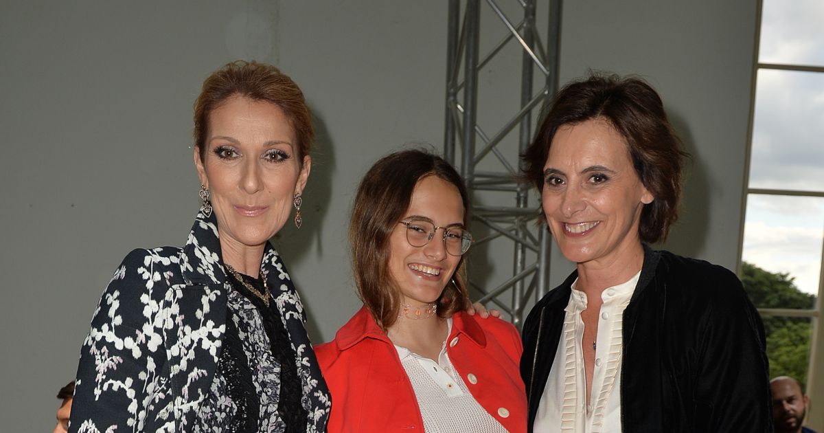 Céline Dion, Inès de la Fressange et sa fille Violette d'Urso - Défilé ...