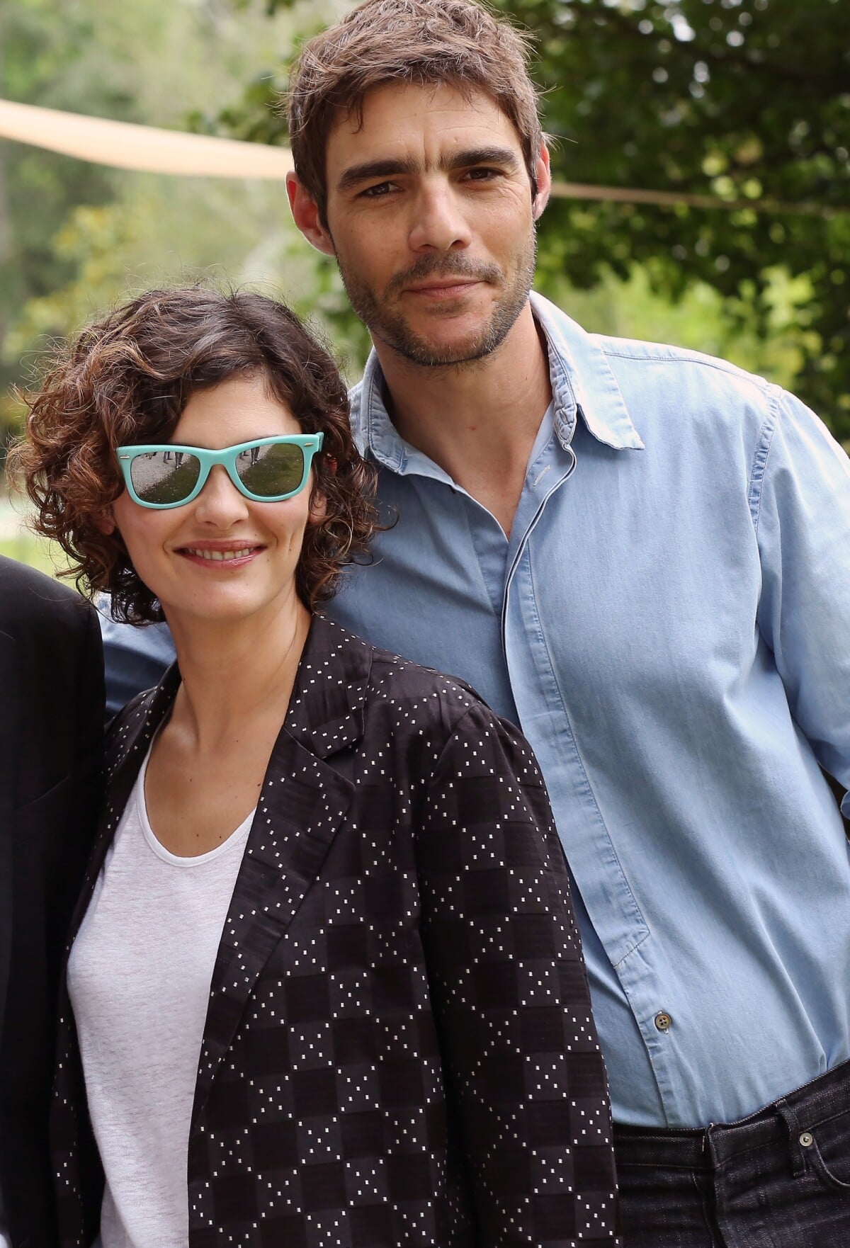 Photo : Exclusif - Audrey Tautou et son compagnon Yann Le Bourbouac'h ...