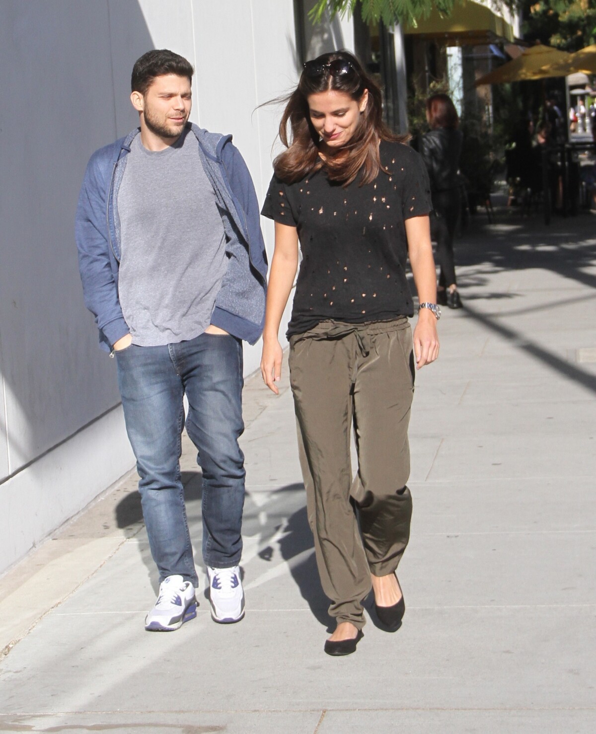 Photo : Jerry Ferrara et sa compagne Breanne Racano sont allés déjeuner ...