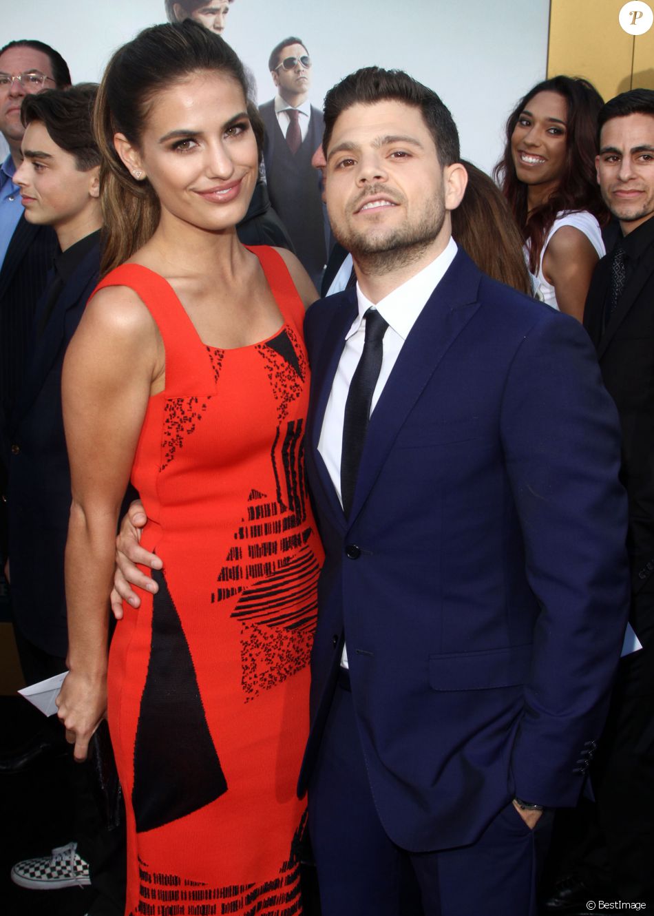 Breanne Racano, Jerry Ferrara - Avant-première du film Entourage à ...