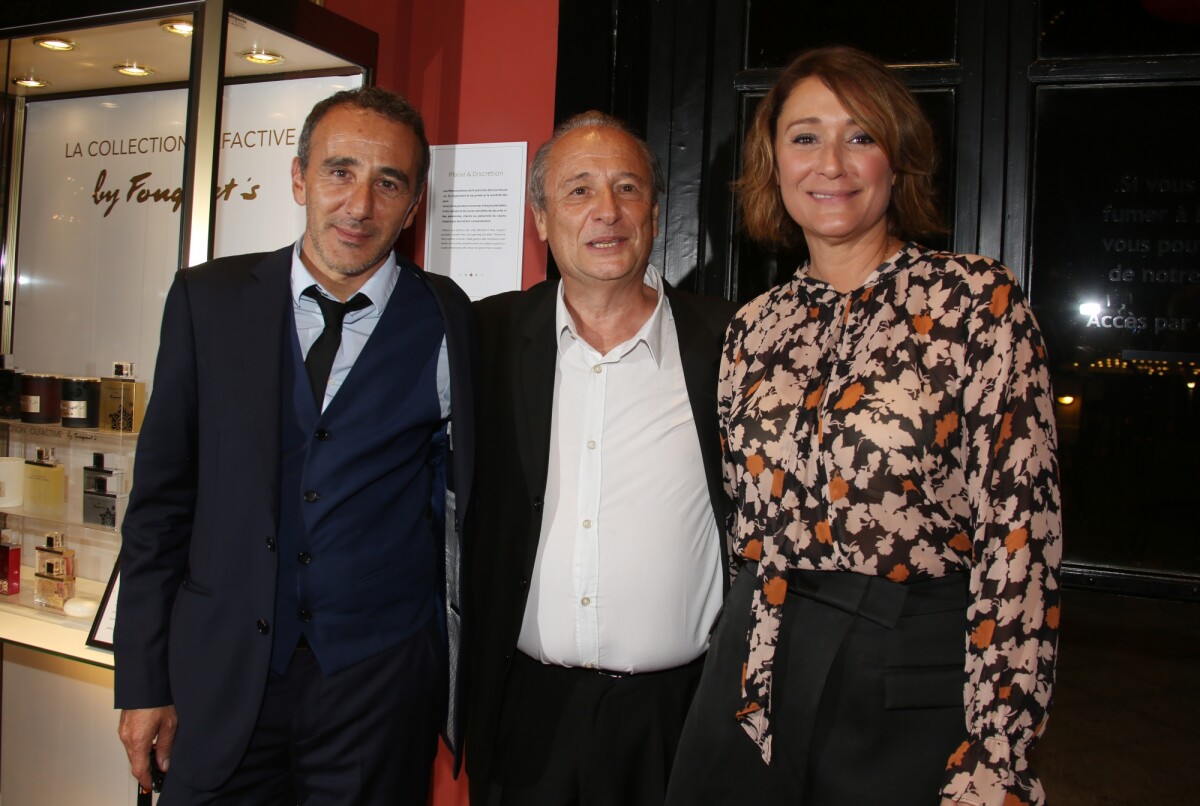 Photo : Elle Semoun, Patrick Braoudé et Daniela Lumbroso - Dîner d ...