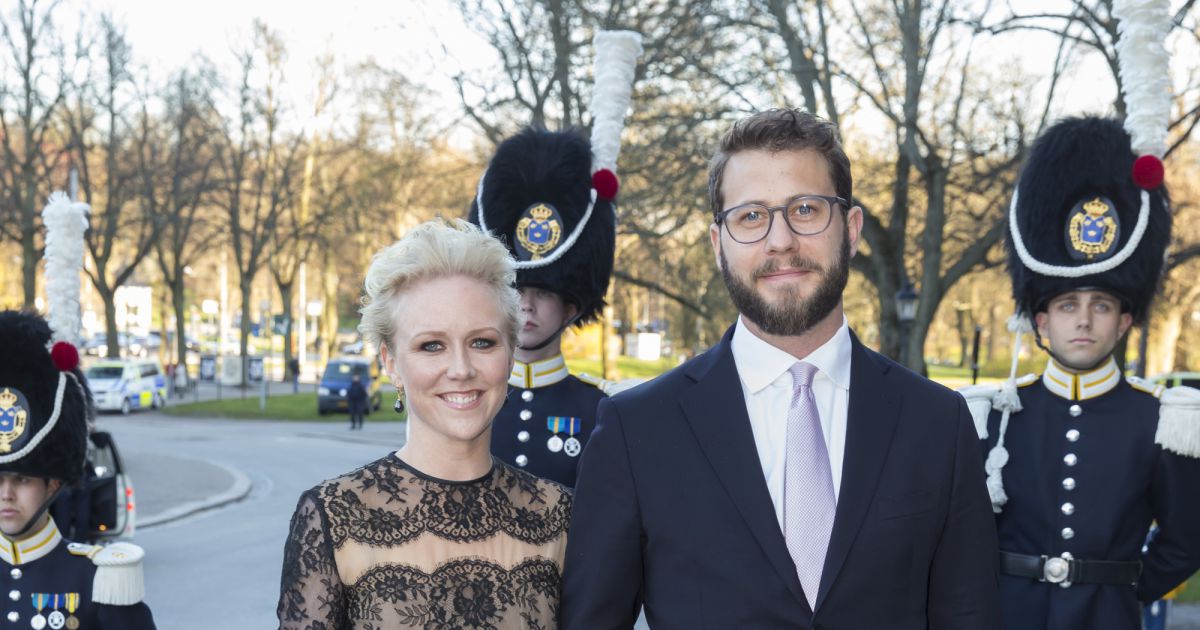 Victor Magnuson, cousin du prince Carl Philip de Suède ici avec sa ...