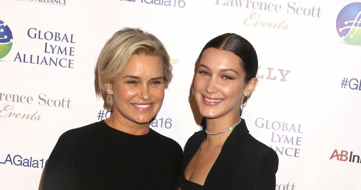 Yolanda et sa fille Bella Hadid au 2ème gala annuel 'United for a Lyme ...