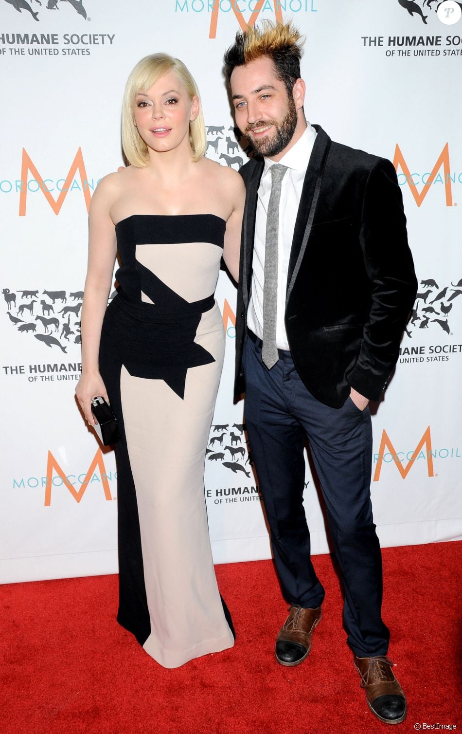 Rose McGowan, Davey Detail - People au gala The Humane Society of the ...