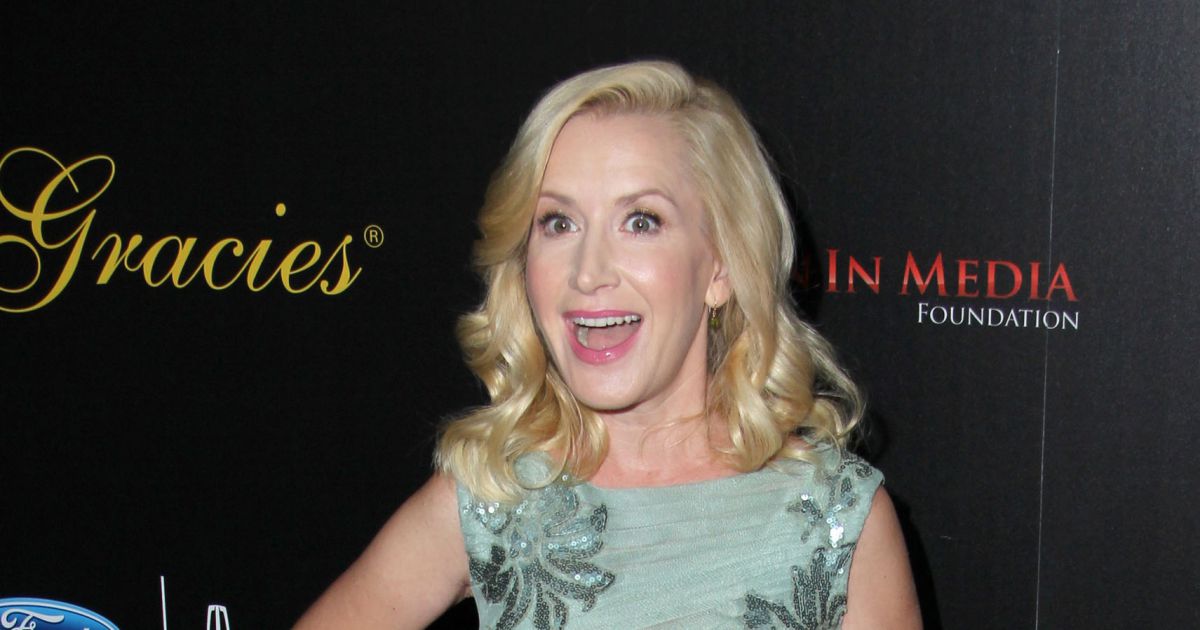 Angela Kinsey au 38eme gala annuel Gracie Awards a l'hotel Beverly ...